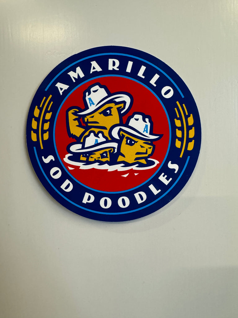 Amarillo Sod Poodles Crest Logo Decal – Amarillo Sod Poodles Official Store